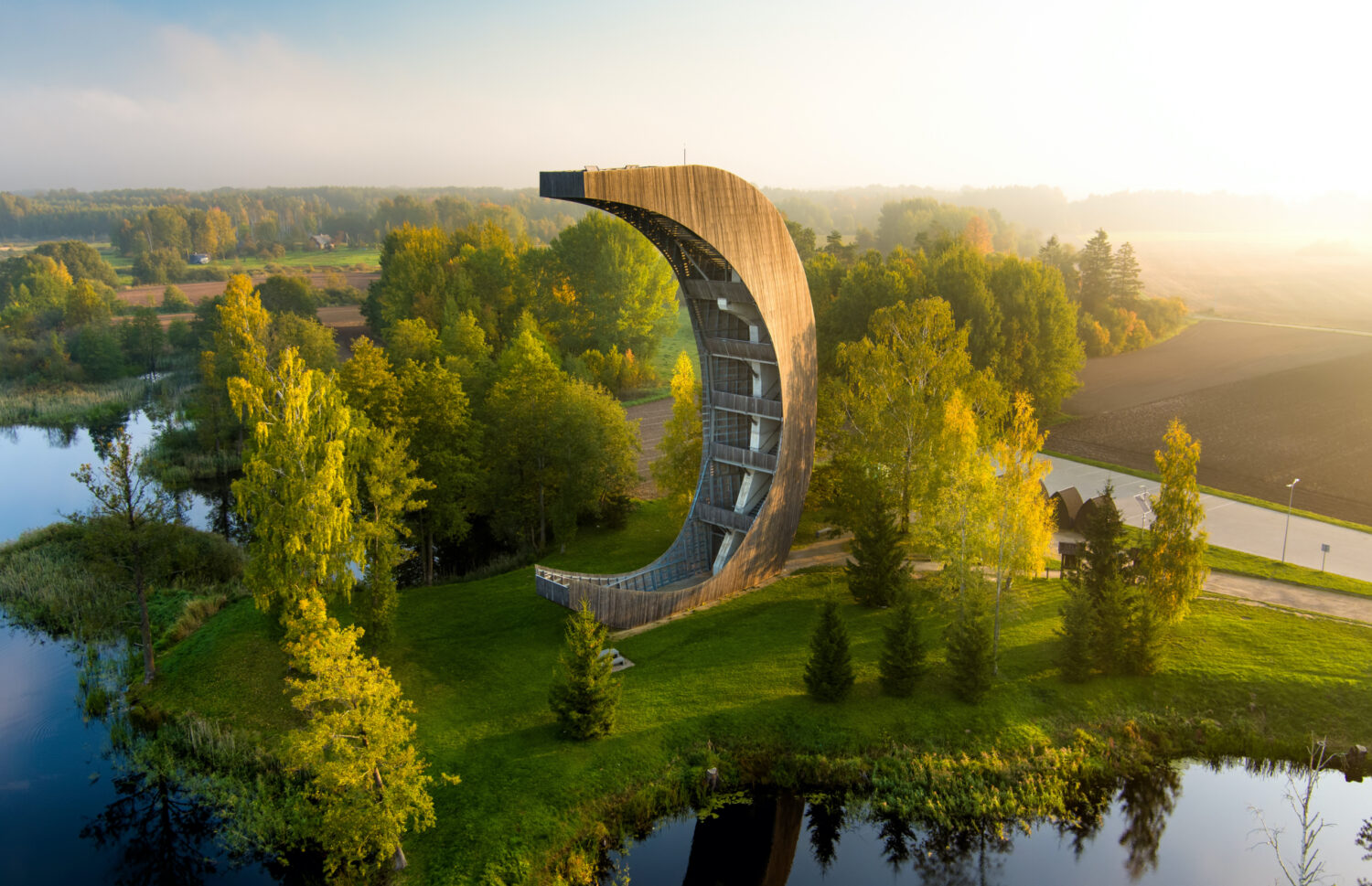 Among the trees: 15 most unusual observation towers in Baltics ...