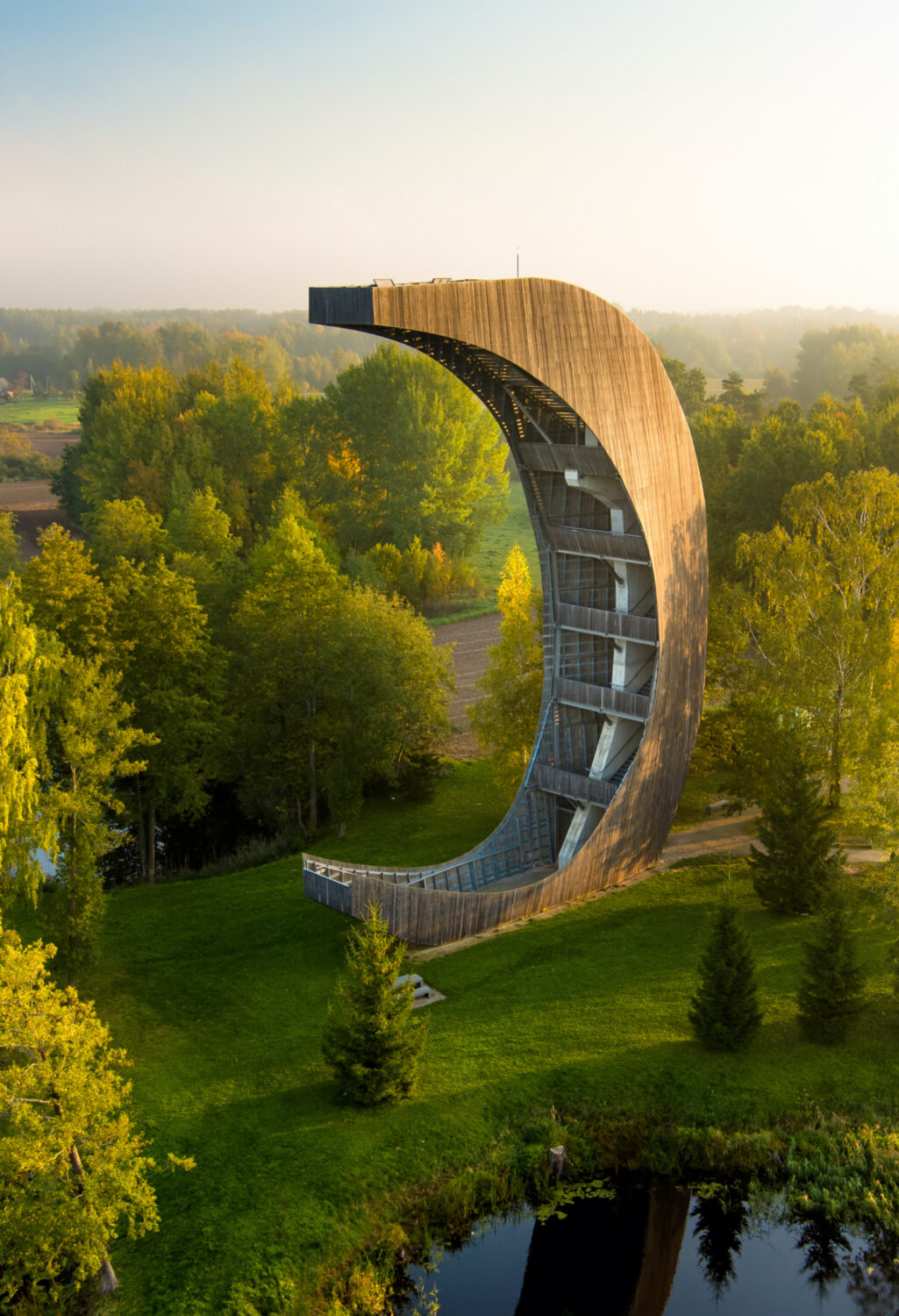 Among the trees: 15 most unusual observation towers in Baltics ...
